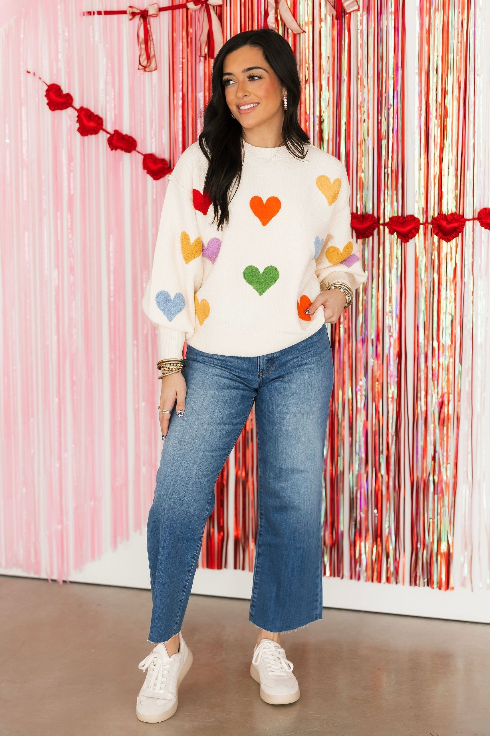 Rainbow Of Love Sweater Lexi Jade's Boutique