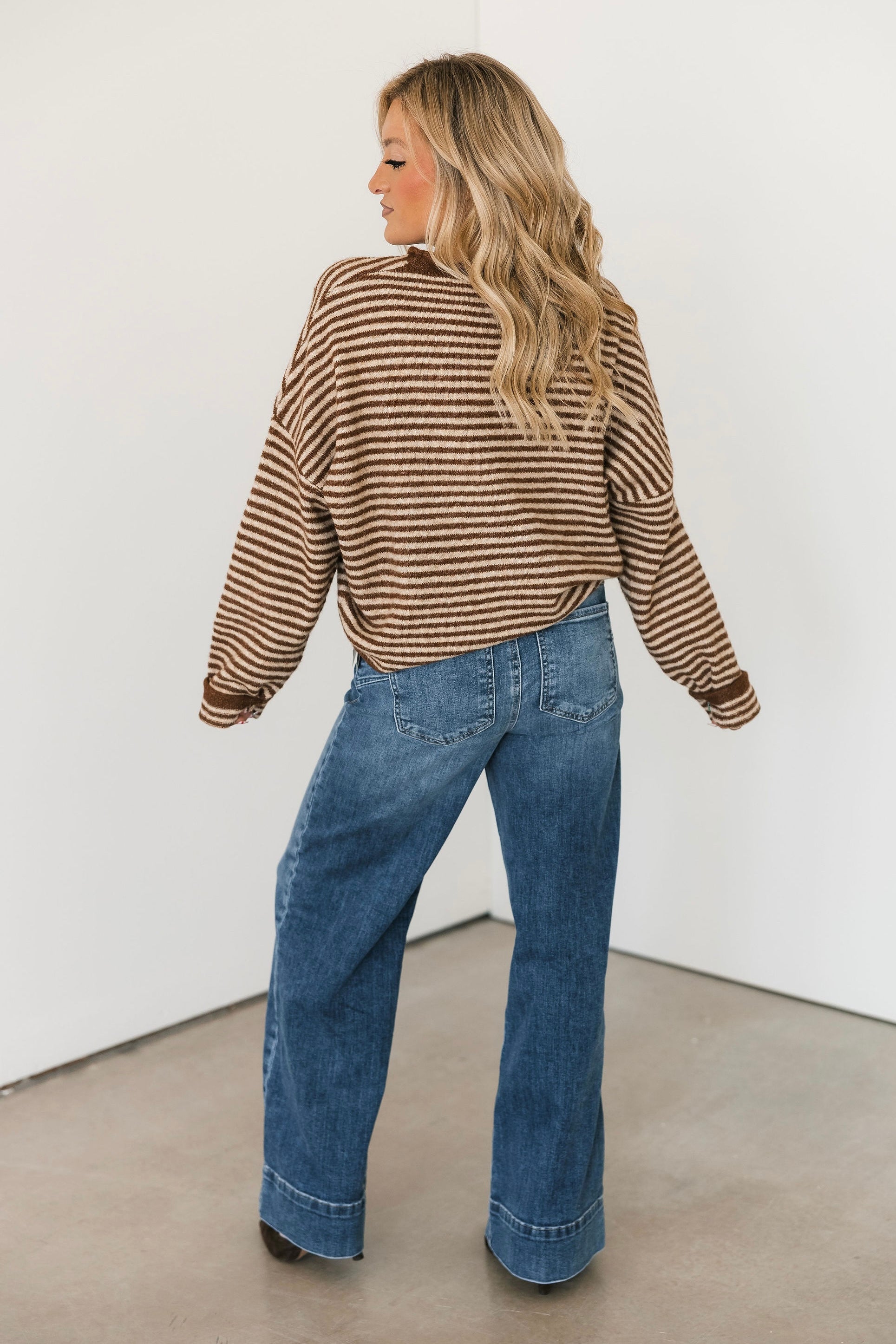 Maya High Rise Wide Leg Jeans | Amuse Lexi Jade's Boutique