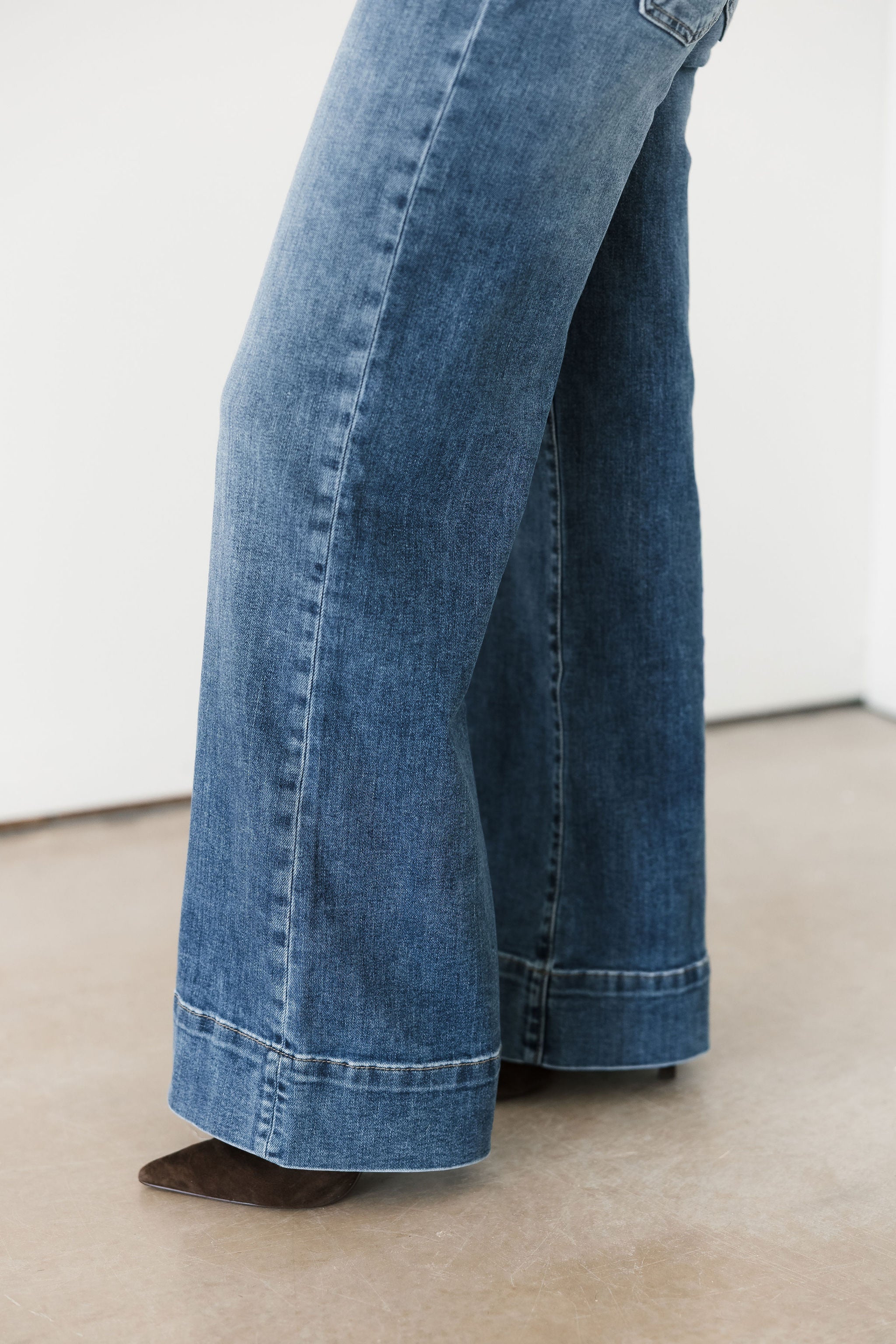 Maya High Rise Wide Leg Jeans | Amuse Lexi Jade's Boutique