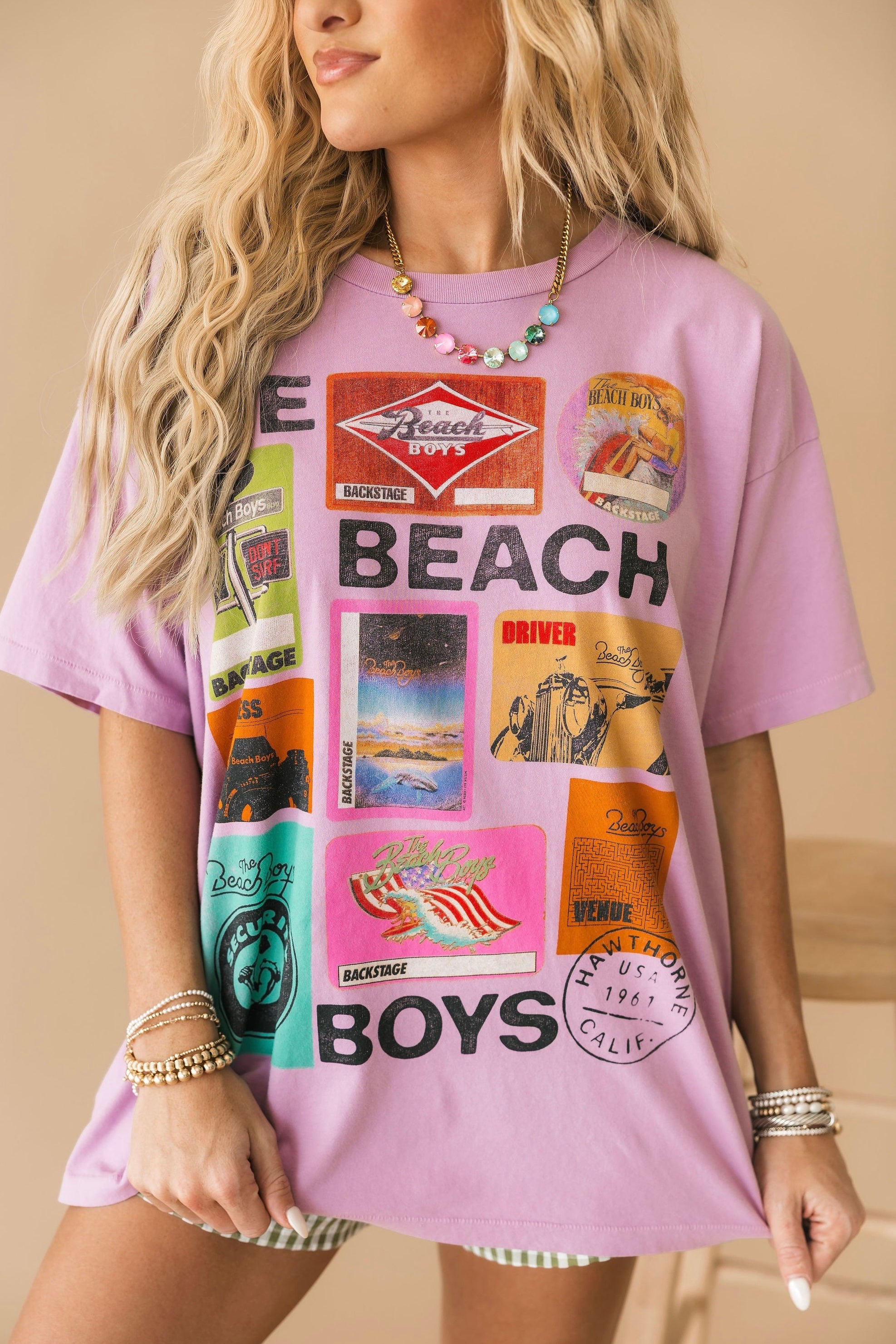 The Beach Boys Backstage Merch Tee | Daydreamer – Lexi Jade's Boutique